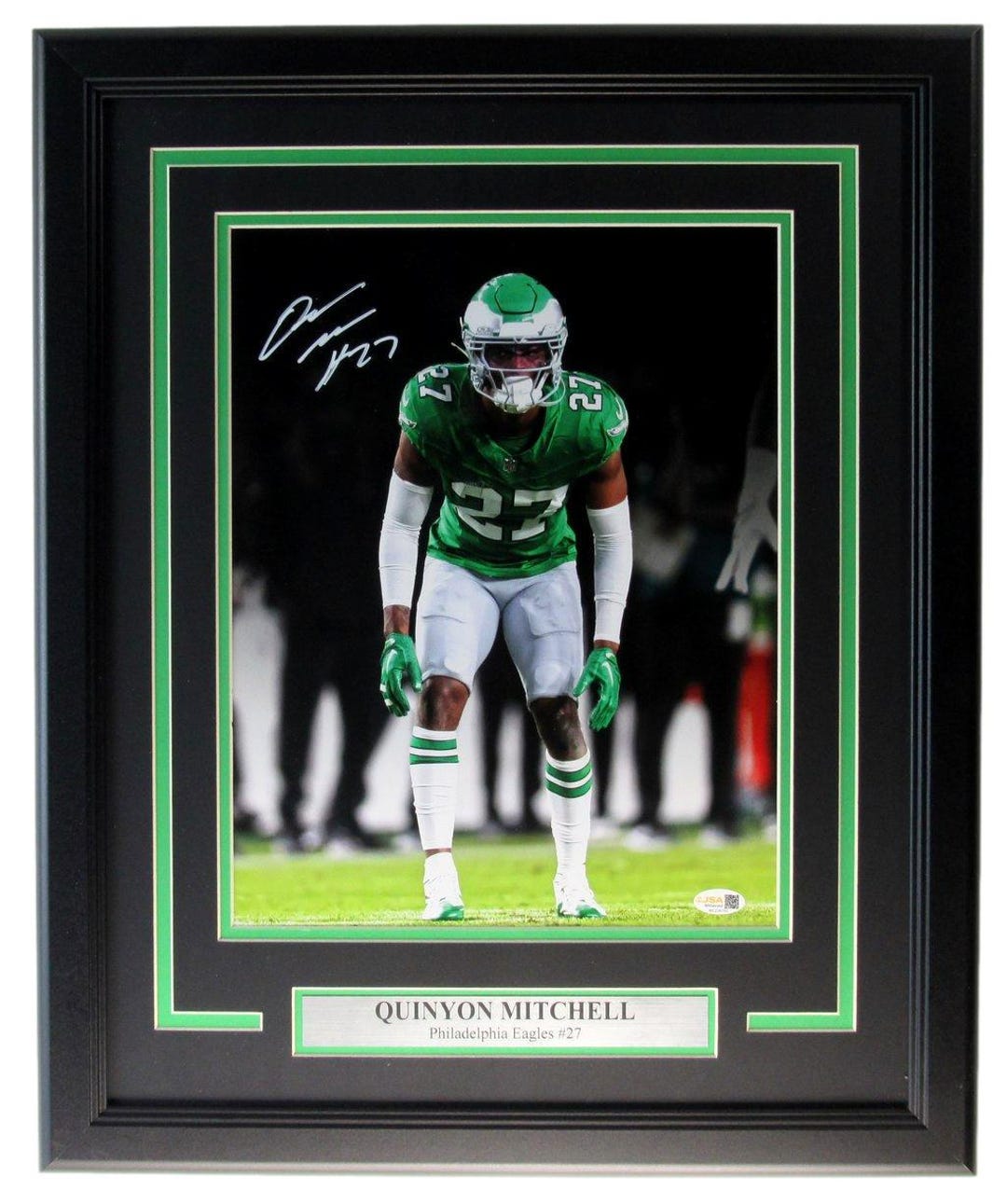 Quinyon Mitchell Philadelphia Eagles Signed/autographed 11x14 Photo ...