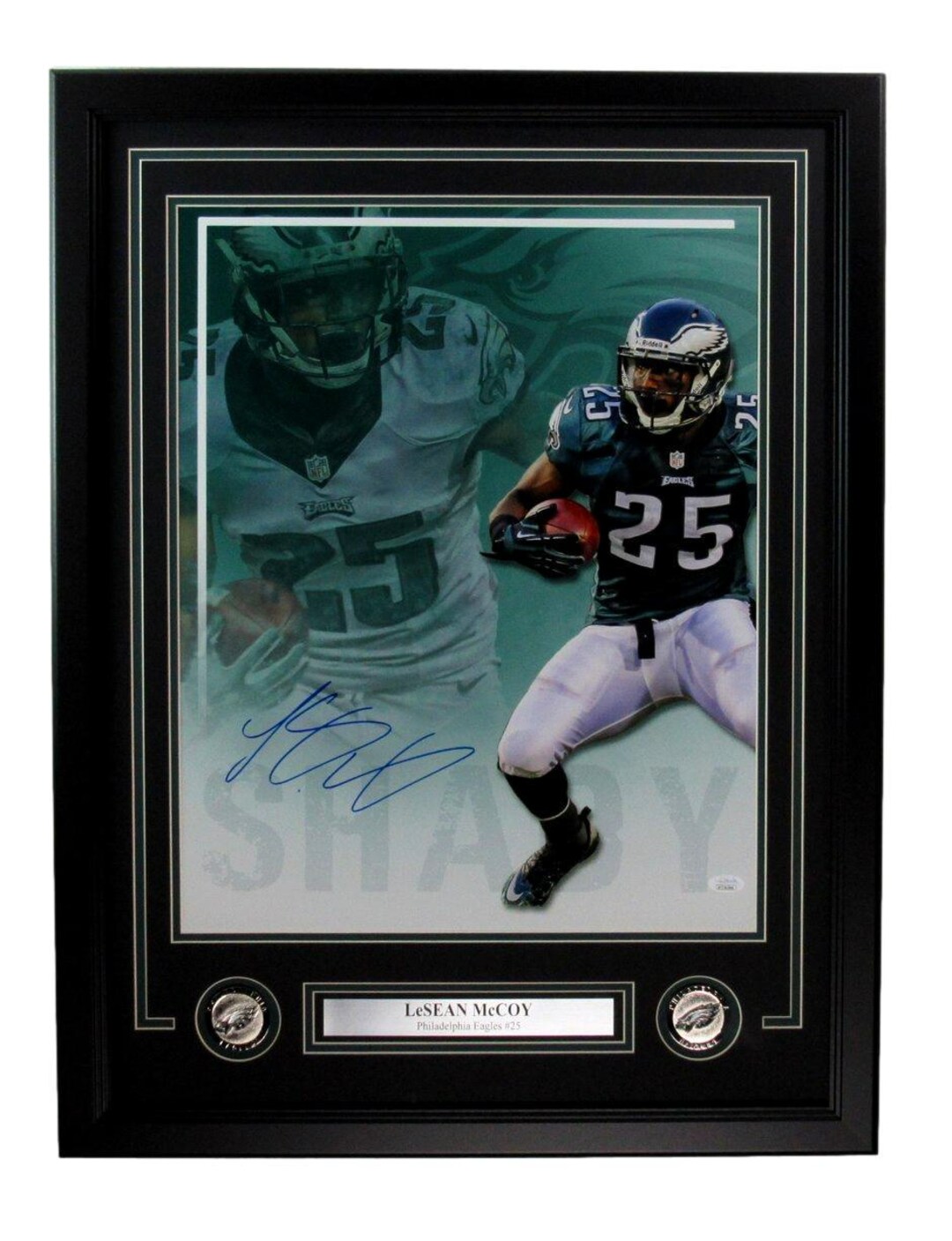 Lesean Mccoy Signed 16x20 Photo Philadelphia Eagles Framed - Etsy