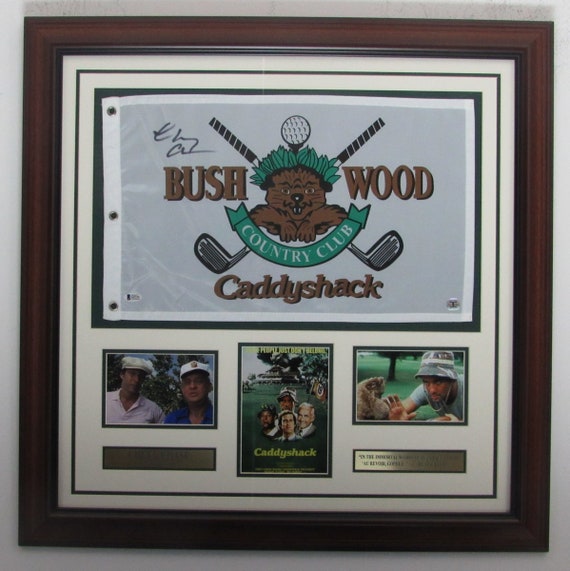 Chevy Chase caddyshack Signed Pin Flag & Photo - Etsy