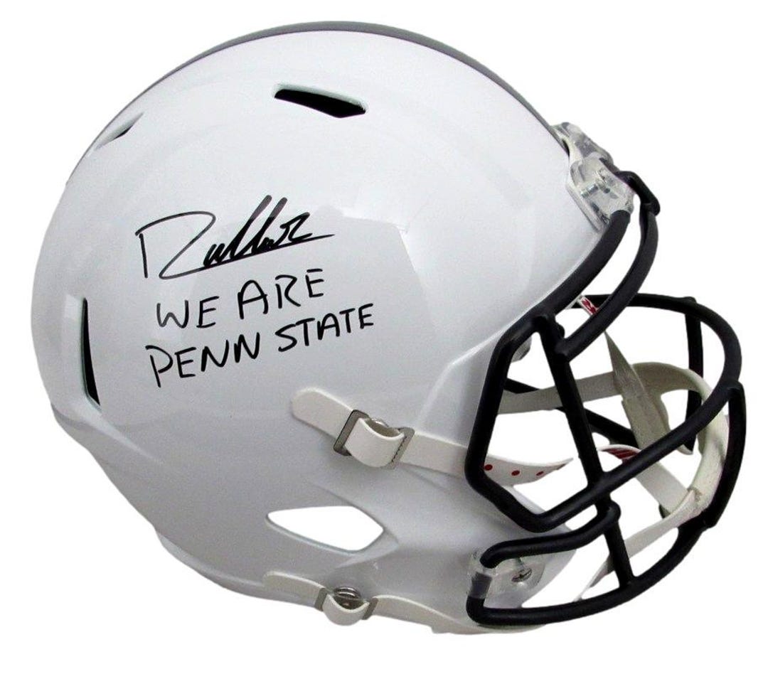 Drew Allar Autographed/inscr Full Size Speed Replica Helmet Penn State ...