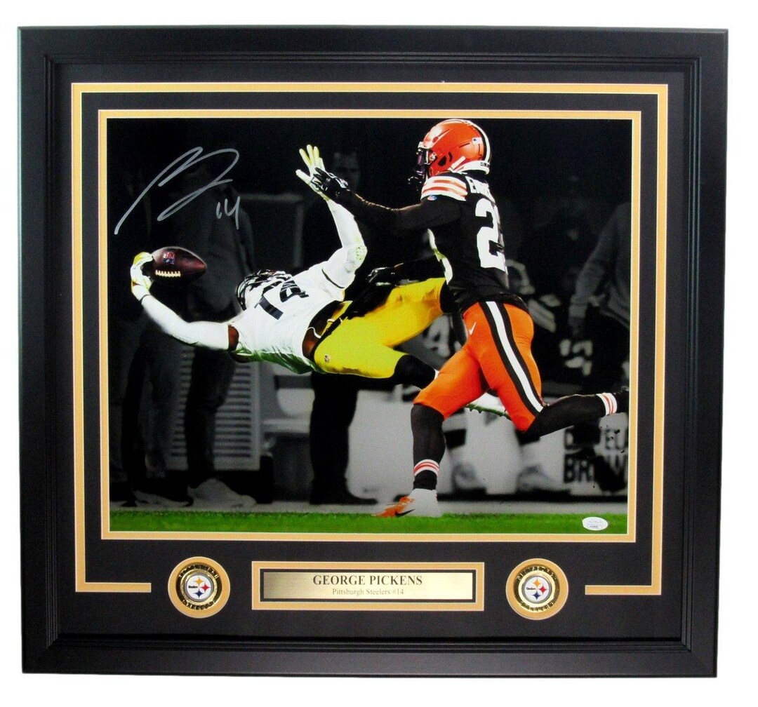 George Pickens Signed/autographed 16x20 Photo Pittsburgh Steelers ...