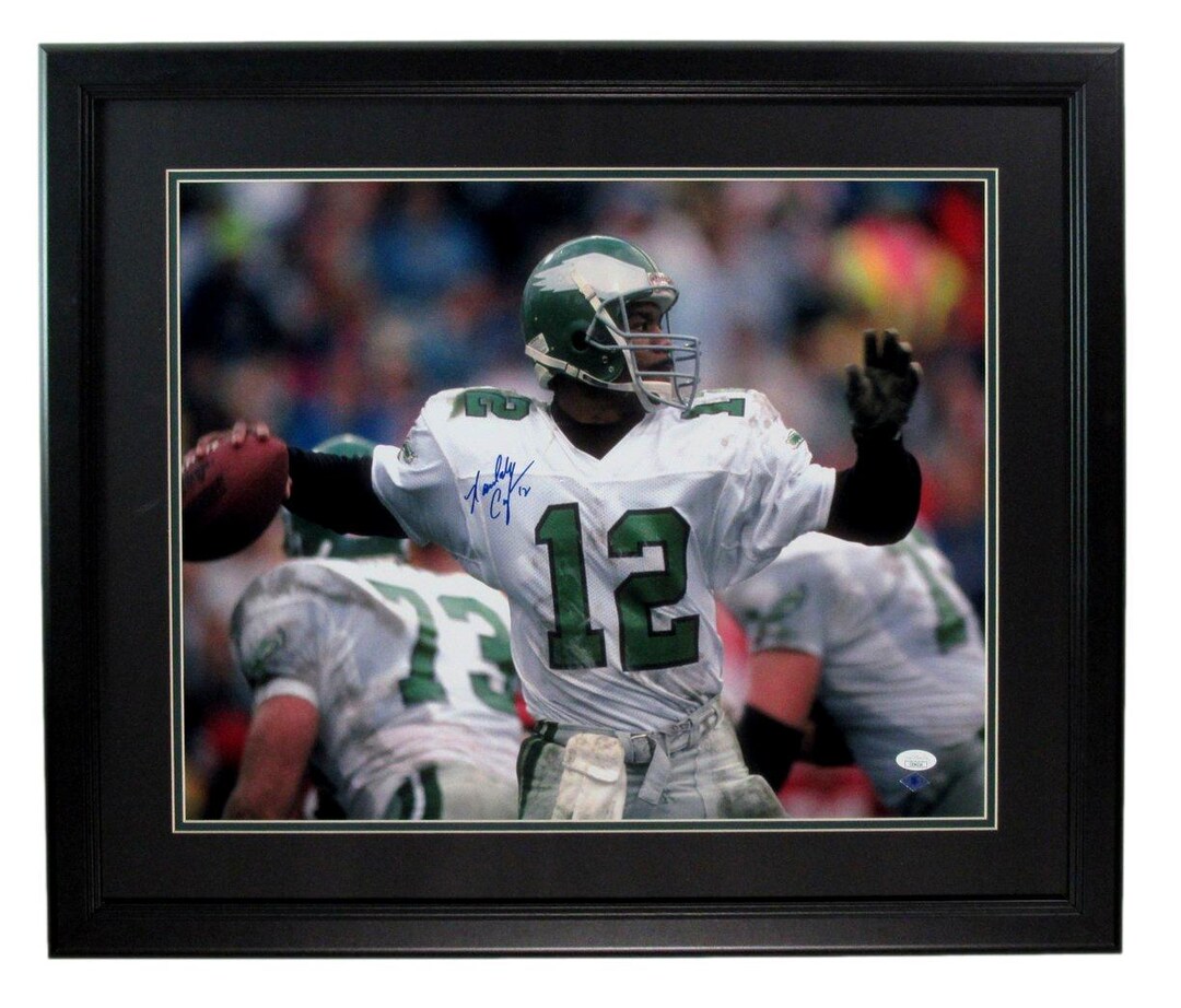 Randall Cunningham Signed 16x20 Photo Philadelphia Eagles Framed - Etsy