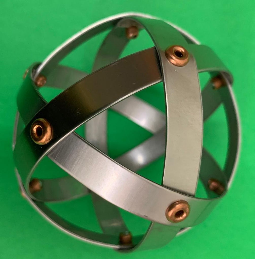 Genesa Crystal Steel Stainless 8 Cm in Diameter, With Copper Rivets ...