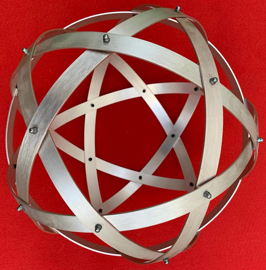 Genesa Pentasphere 32 Cm in Diameter, With 20 Mm Wide Bands of Copper ...