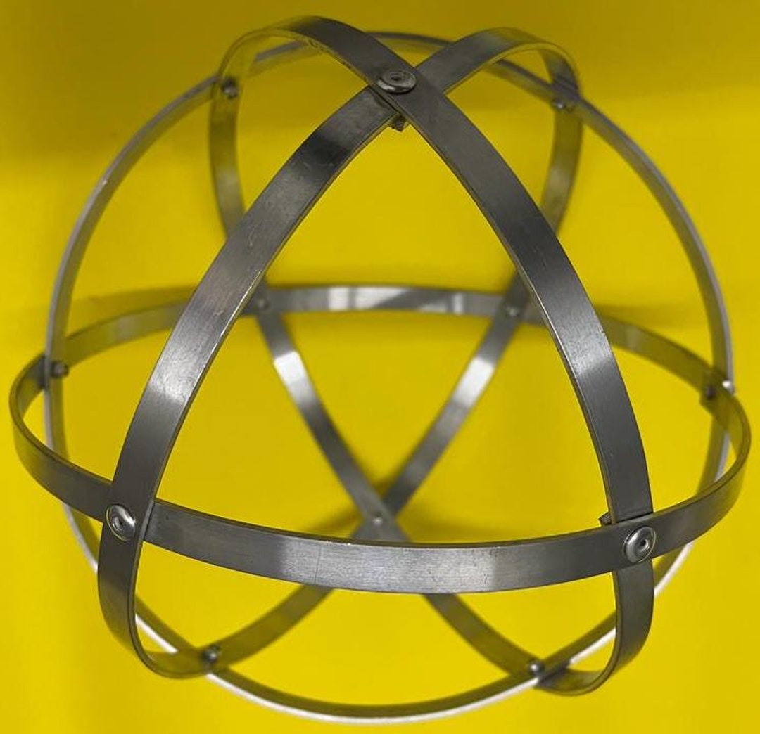 Genesa Crystal in Polished Natural Aluminium 21 Cm Diameter 10 Mm Wide ...
