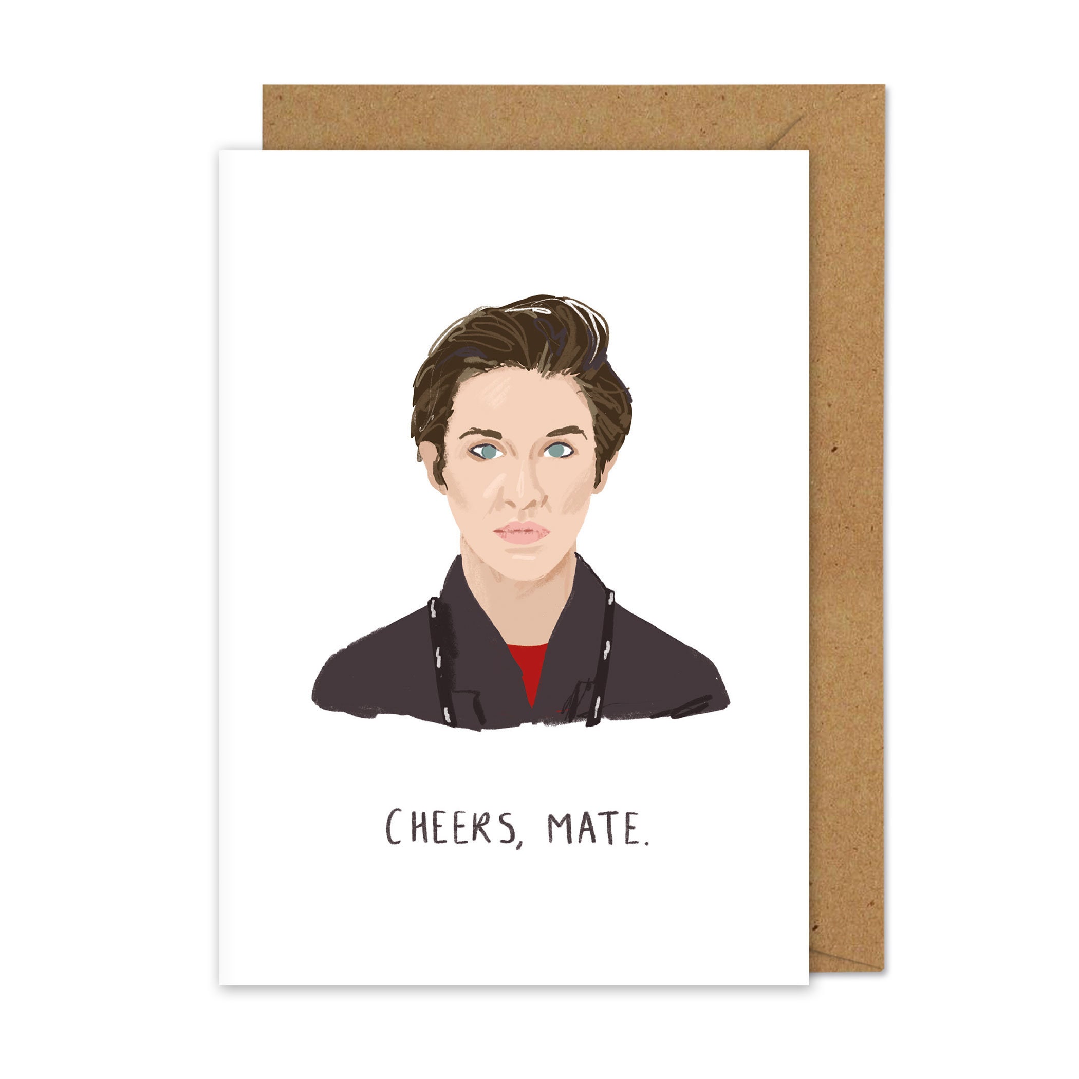 Cheers Mate A6 Card Inspired by Line of Duty Tv Show Card - Etsy UK