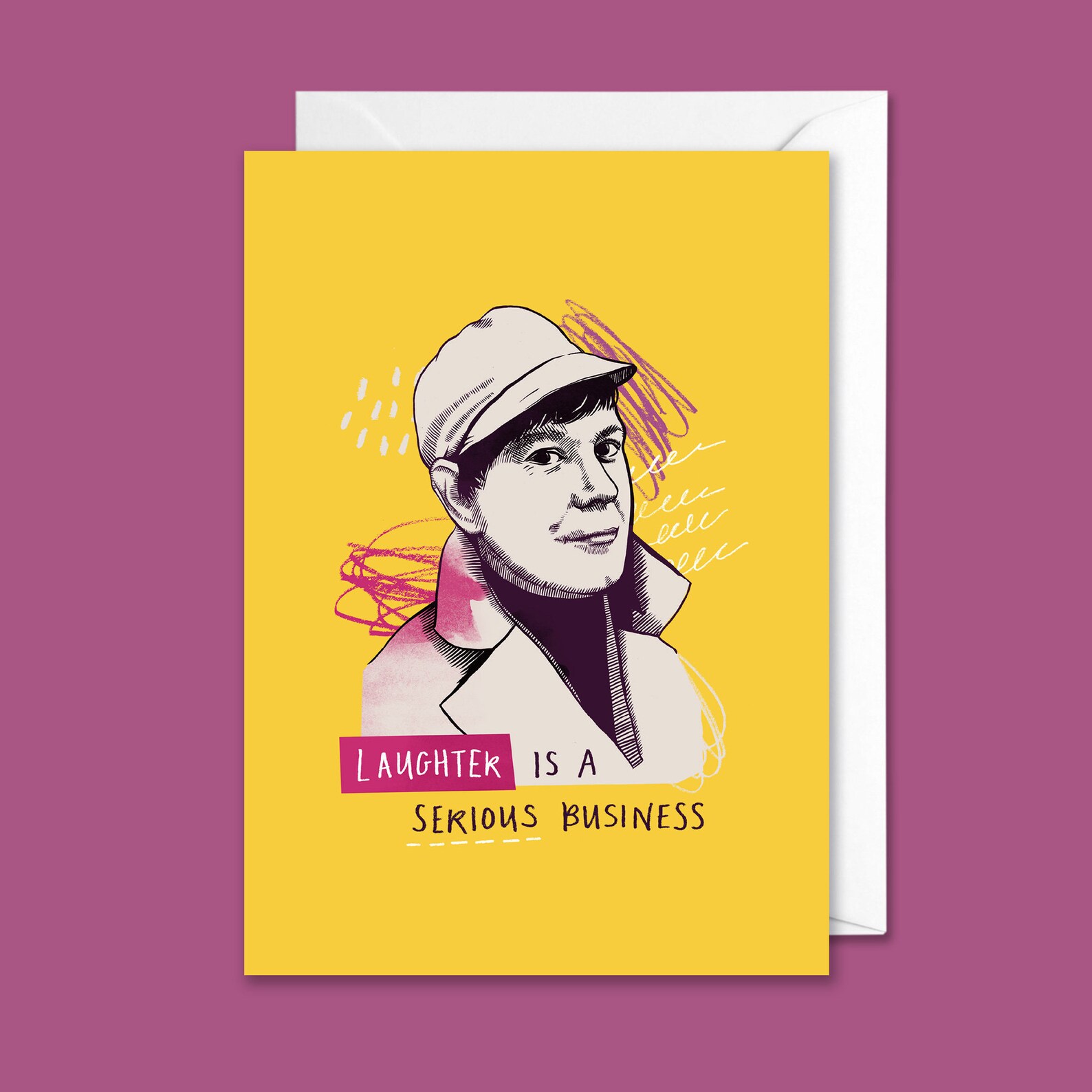 Joe Orton Playwright A6 Card Literary Gift - Etsy