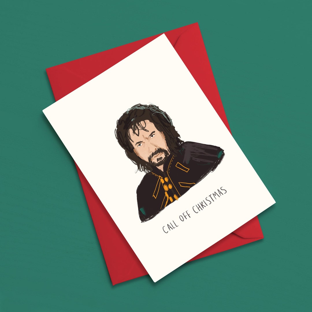 Call off Christmas A6 Card | Inspired by Alan Rickman | Sherrif of ...
