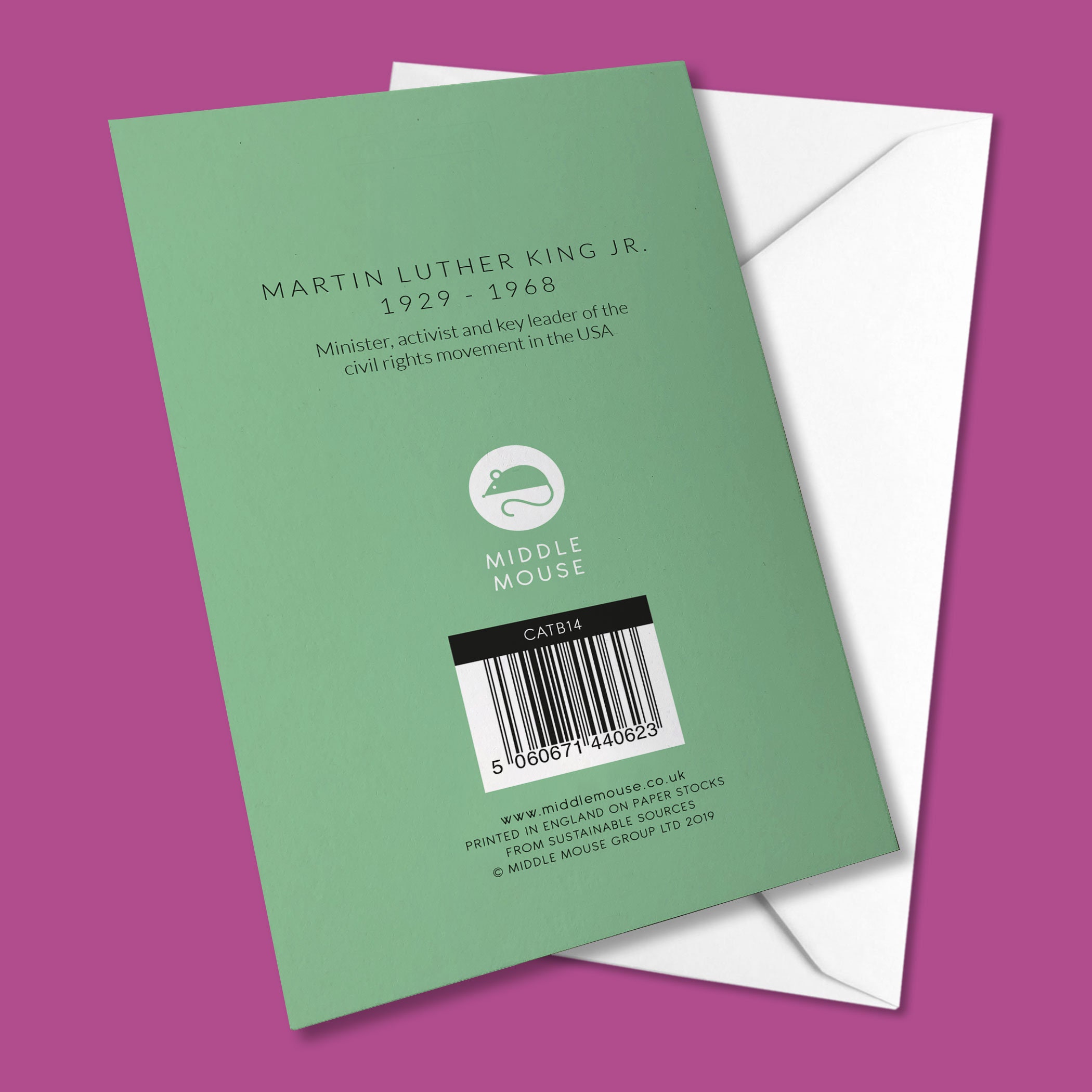 Martin Luther King Jr Quote Card Inspiring Card MLK Quote - Etsy UK