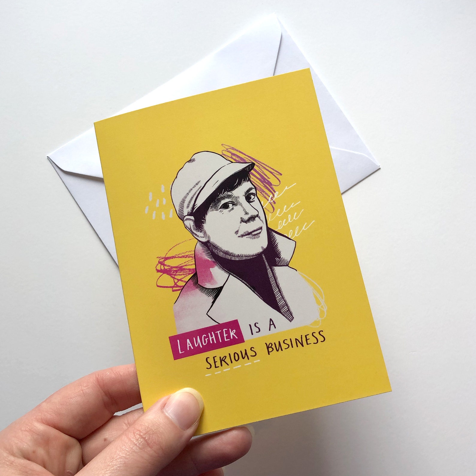 Joe Orton Playwright A6 Card Literary Gift - Etsy