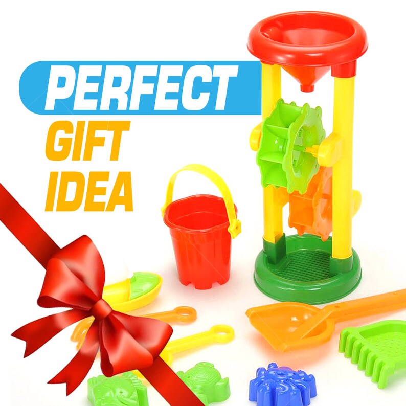 Double Sand Wheel Beach Toy Set for Kids Non-toxic Plastic - Etsy