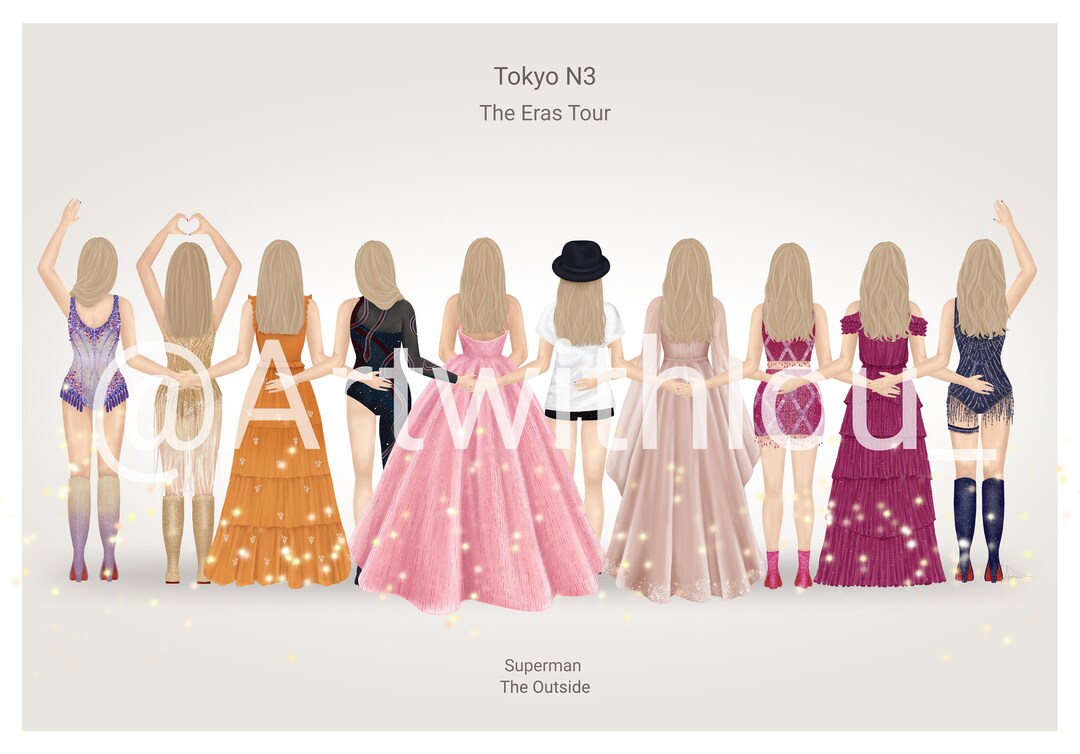 Taylor Swift the Eras Tour Tokyo Night 3 Digital Print - Etsy