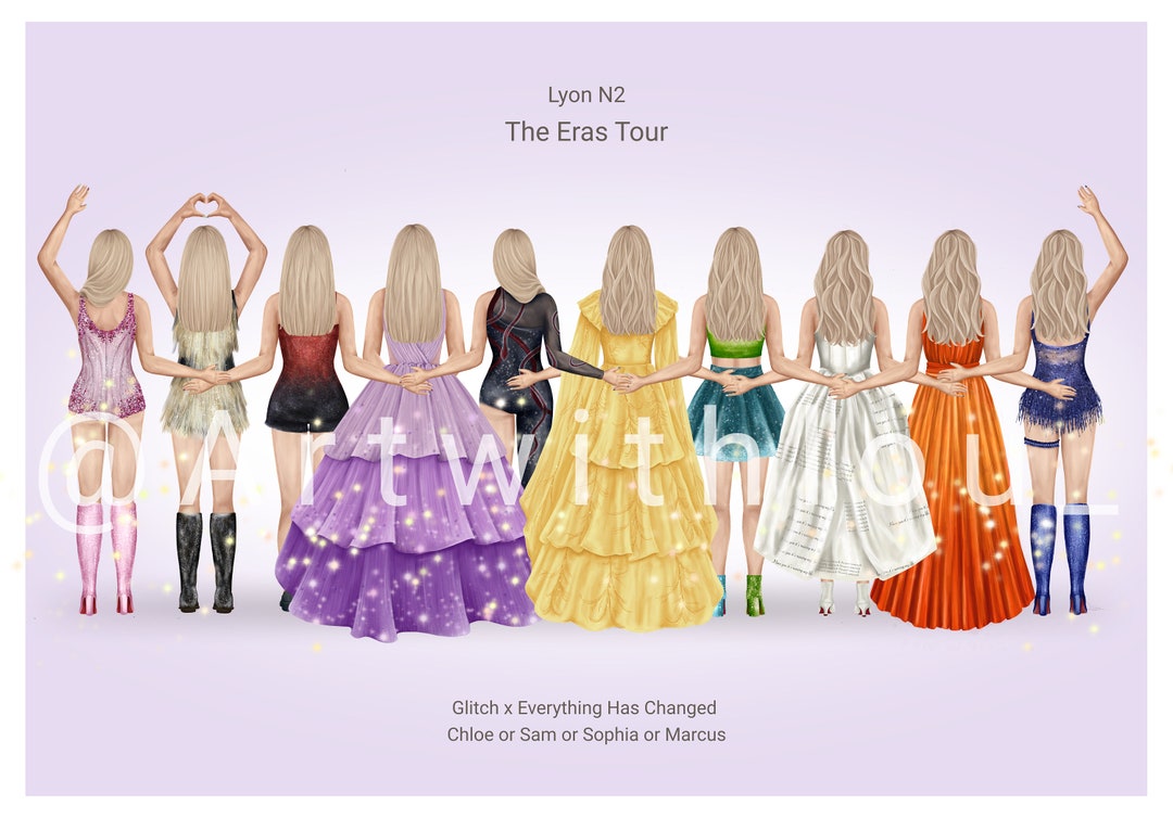 Taylor Swift the Eras Tour Lyon Night 2 Digital Print - Etsy