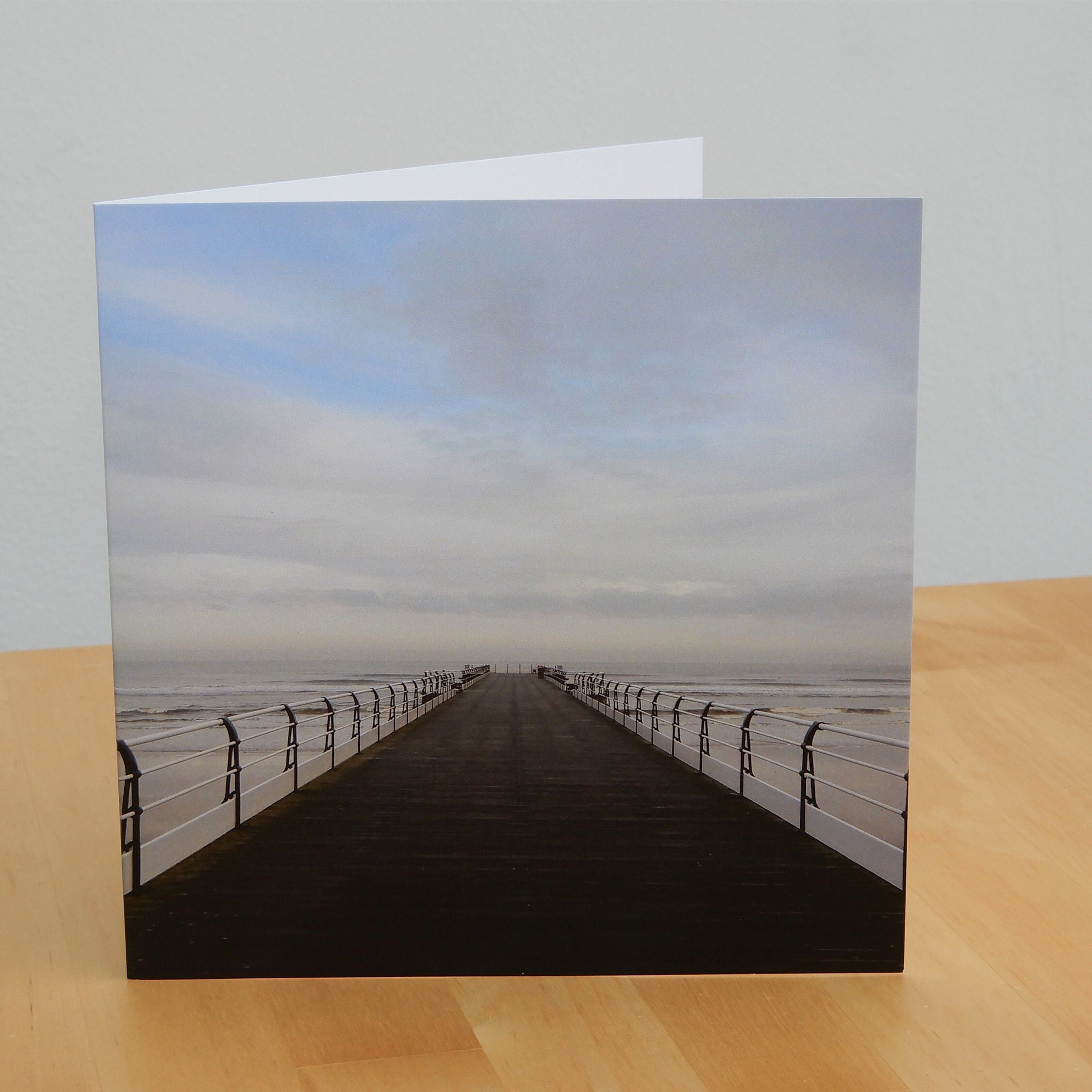 Saltburn Pier Photo Greetings Card - Etsy UK