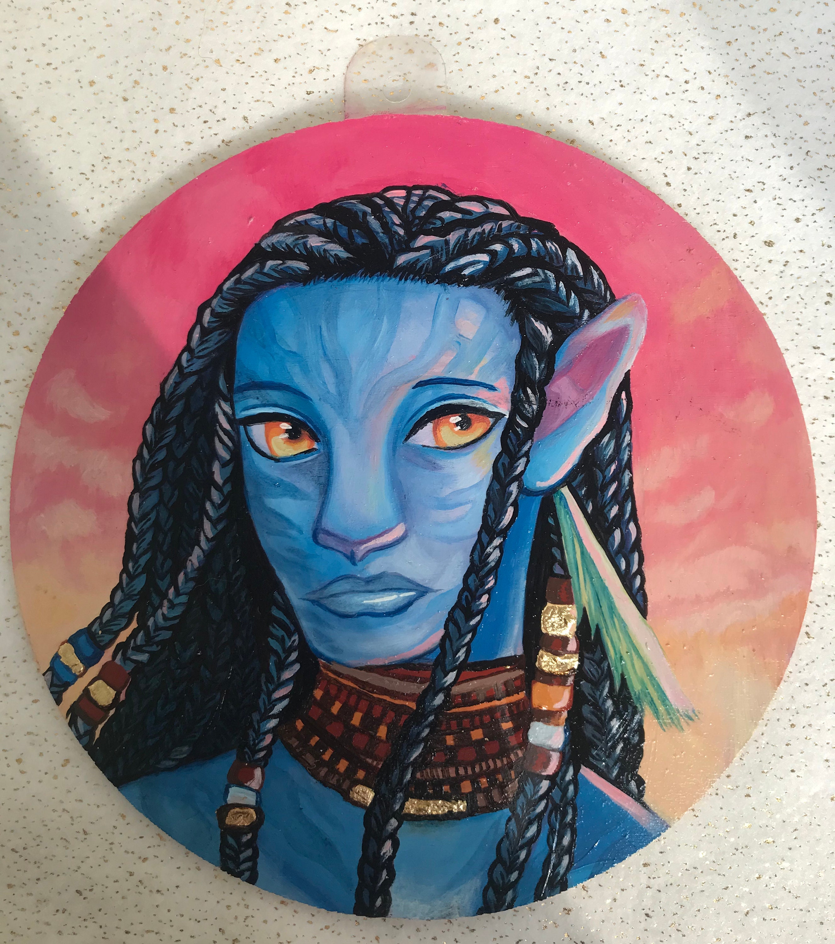 Neteyam ORIGINAL Oil Painting on Wood - Etsy