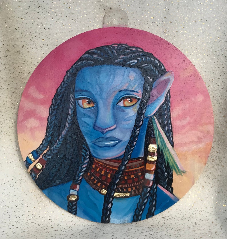 Neteyam ORIGINAL Oil Painting on Wood - Etsy