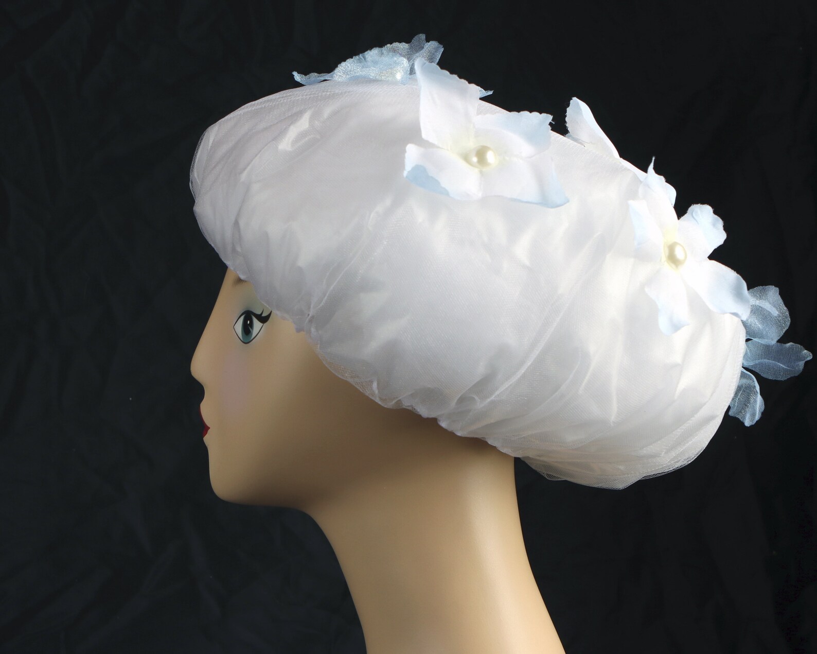 Diva Designer Shower Cap Pearls & Petals. | Etsy
