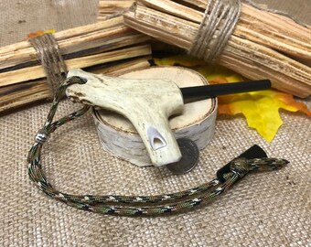 Antler whistle | Etsy