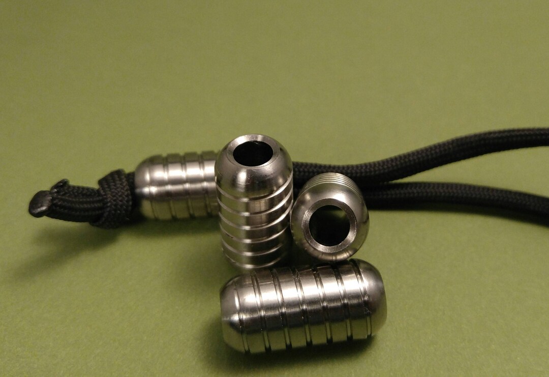 Titanium Corkscrew Lanyard Bead - Etsy Singapore