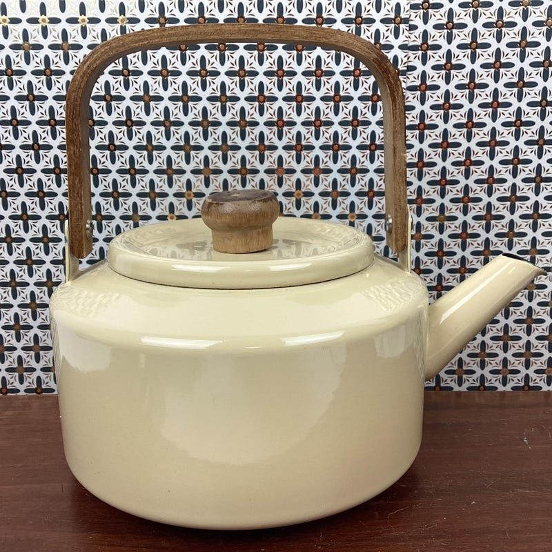 Enamel Tea Pot - Etsy