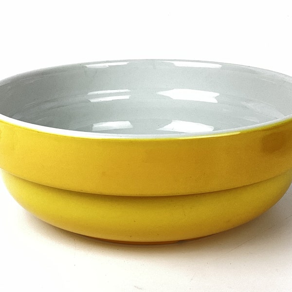 Yellow Serving Bowl - Etsy