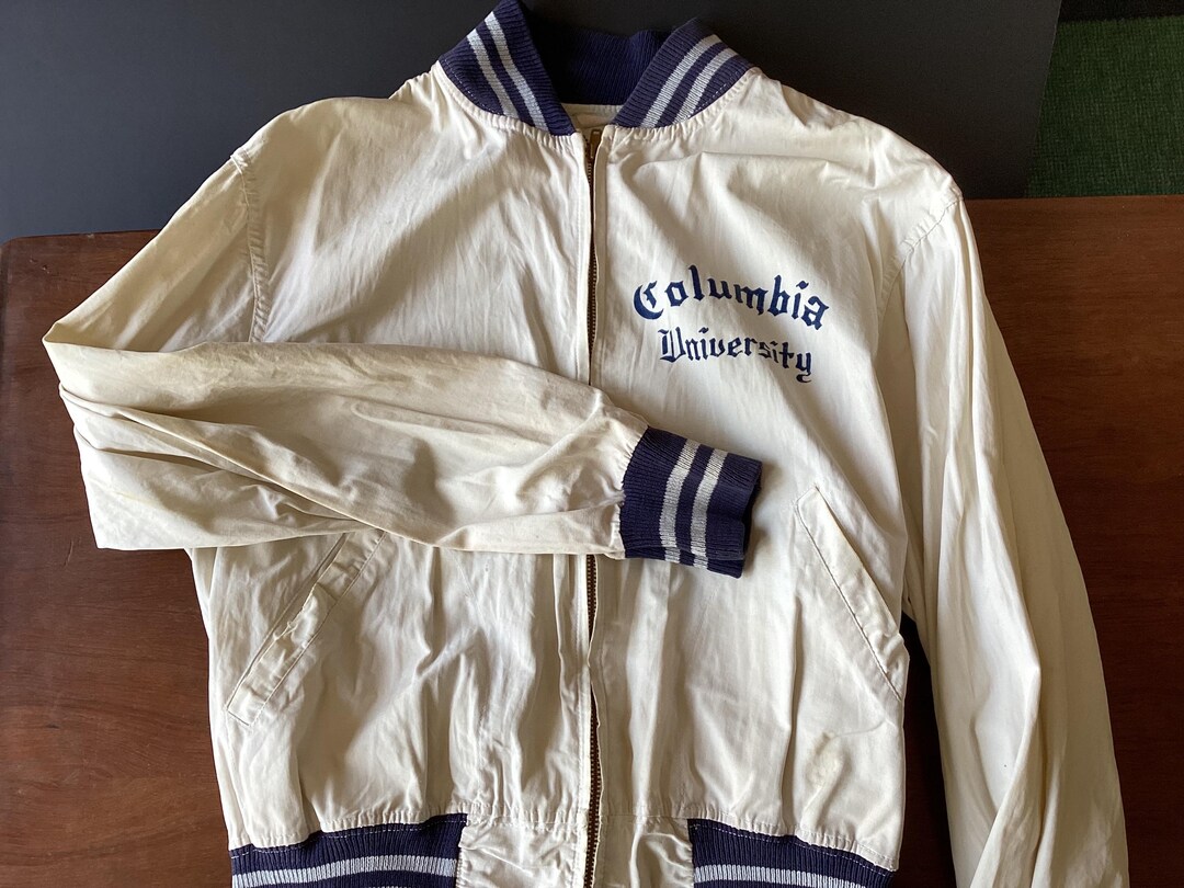 1950/60s CHAMPION Columbia University Full Zipper Jacket - Etsy