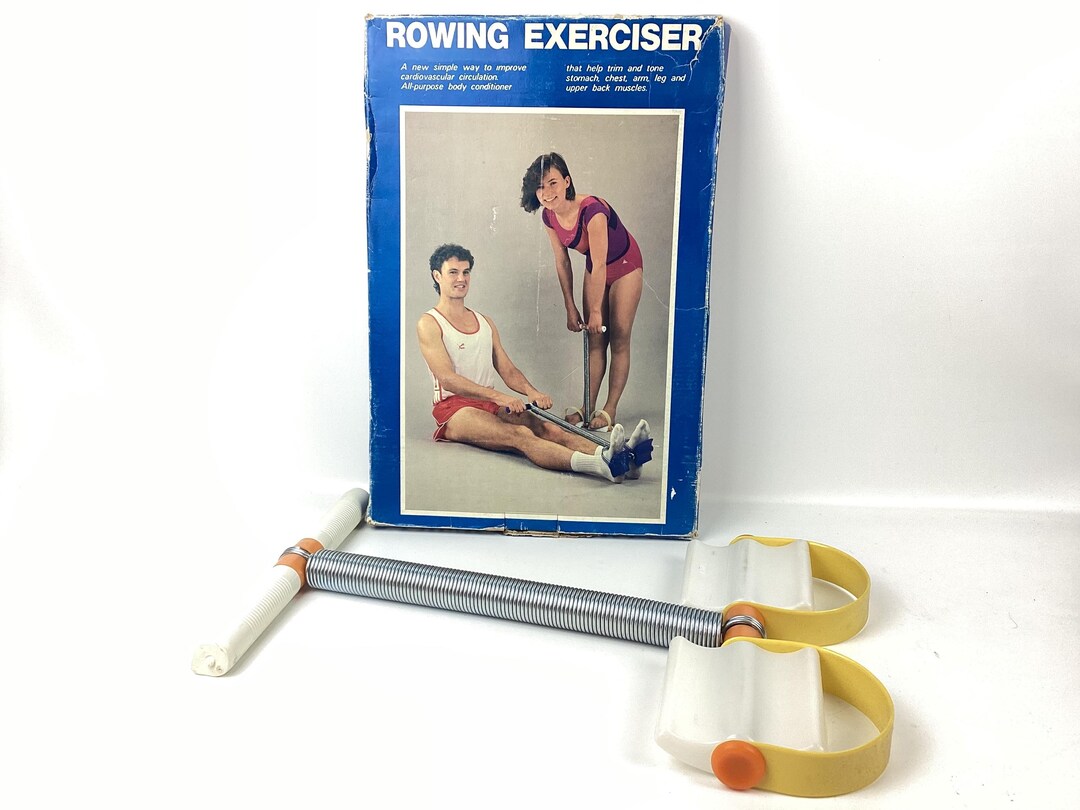 Vintage Rowing Exerciser, Pull up 1980s Exercise Equipment - Etsy