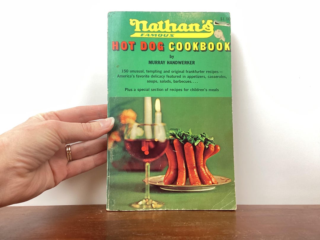 Nathan's Famous Hot Dog Cookbook, 1960s Paperback - Etsy