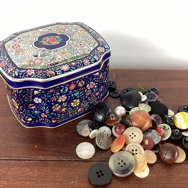 Floral Tin - Etsy