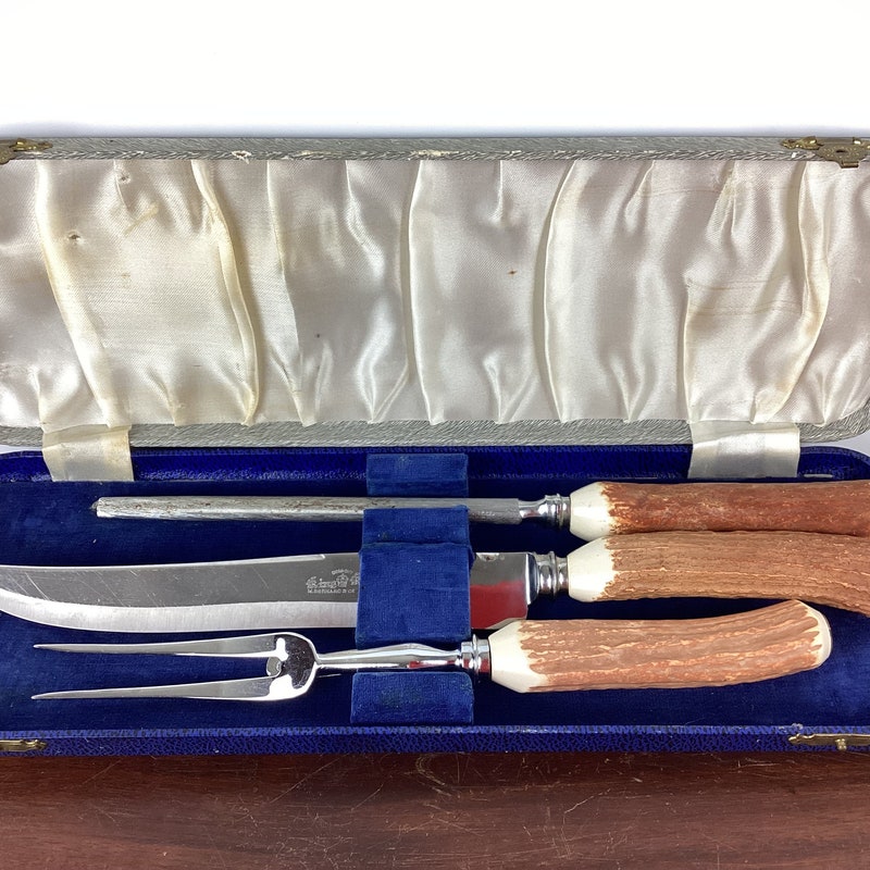 Meat Carving Set - Etsy