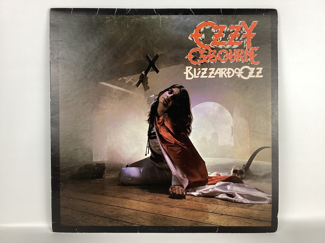 Vintage Ozzy Osbourne Blizzard of Ozz, LP Record Vinyl Album, 1981 - Etsy