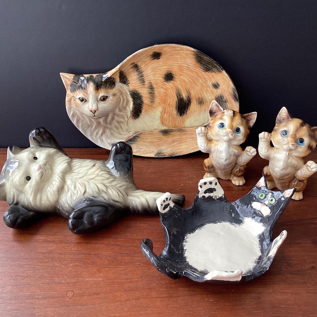 Your Choice of Decorative Cats - Etsy