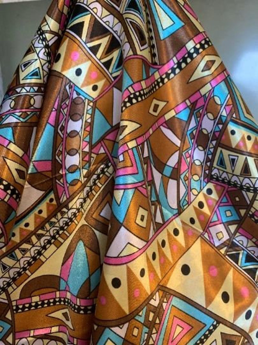 Trapo salvaje geométrico multicolor - Etsy España