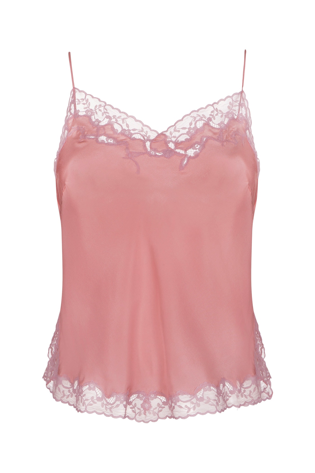 Blush Pink Camisole, Silk Camisole, Crepe De Chine Camisole, Silk Vest ...