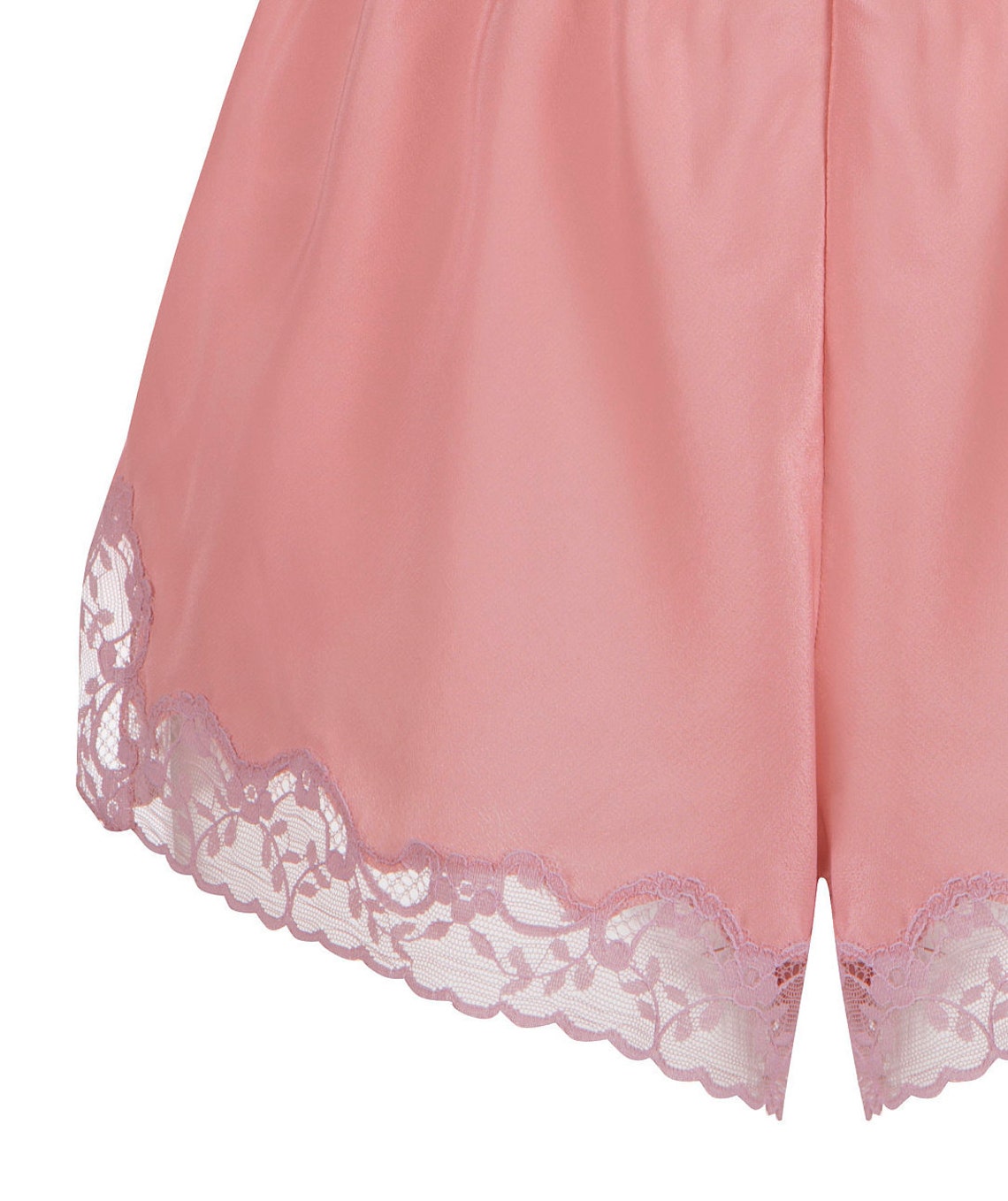 Blush Pink French Knickers, Silk Panties, Pink Panties, Burlesque Style ...