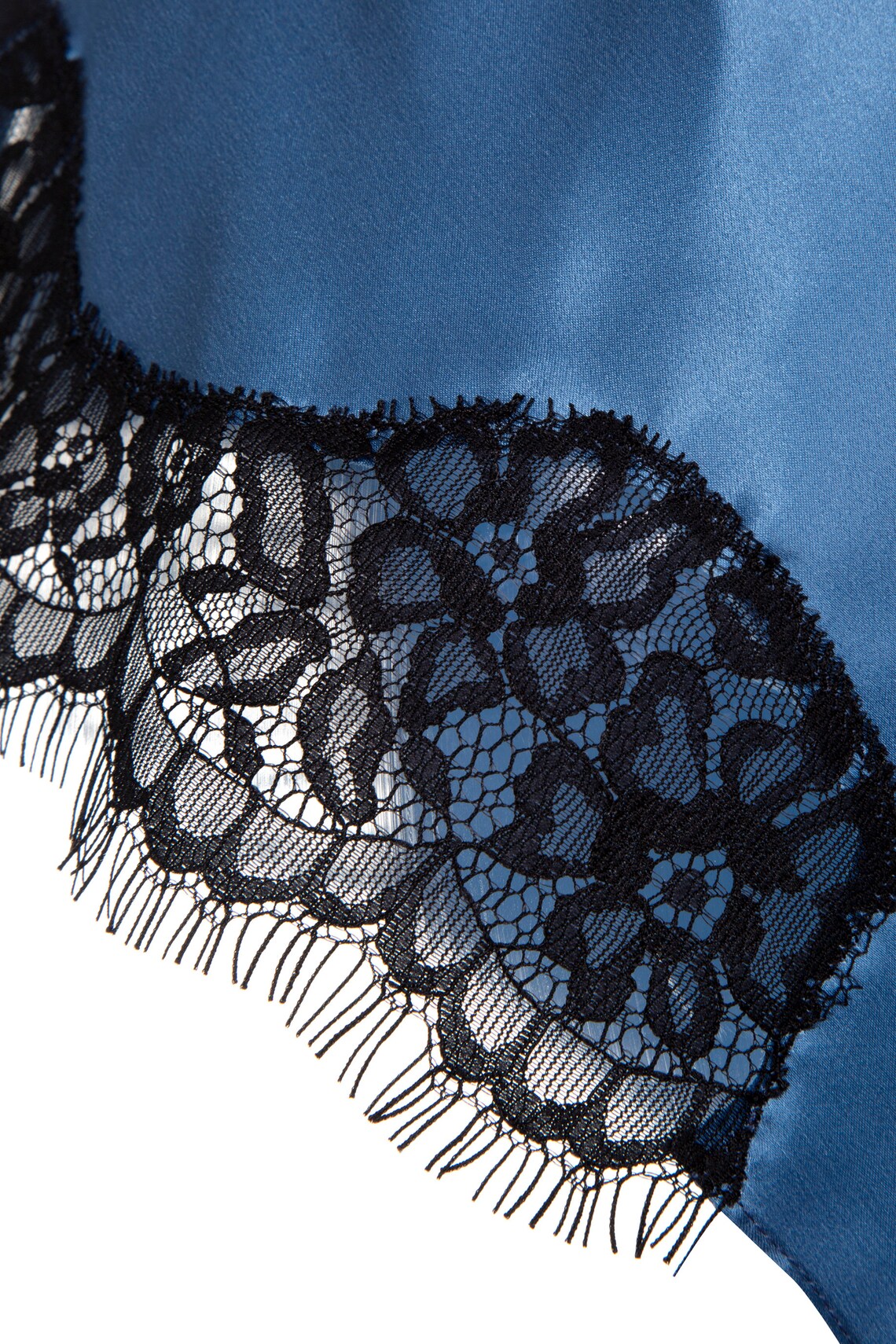 Ocean Blue French Knickers, Silk Panties, Royal Blue Panties, Burlesque ...