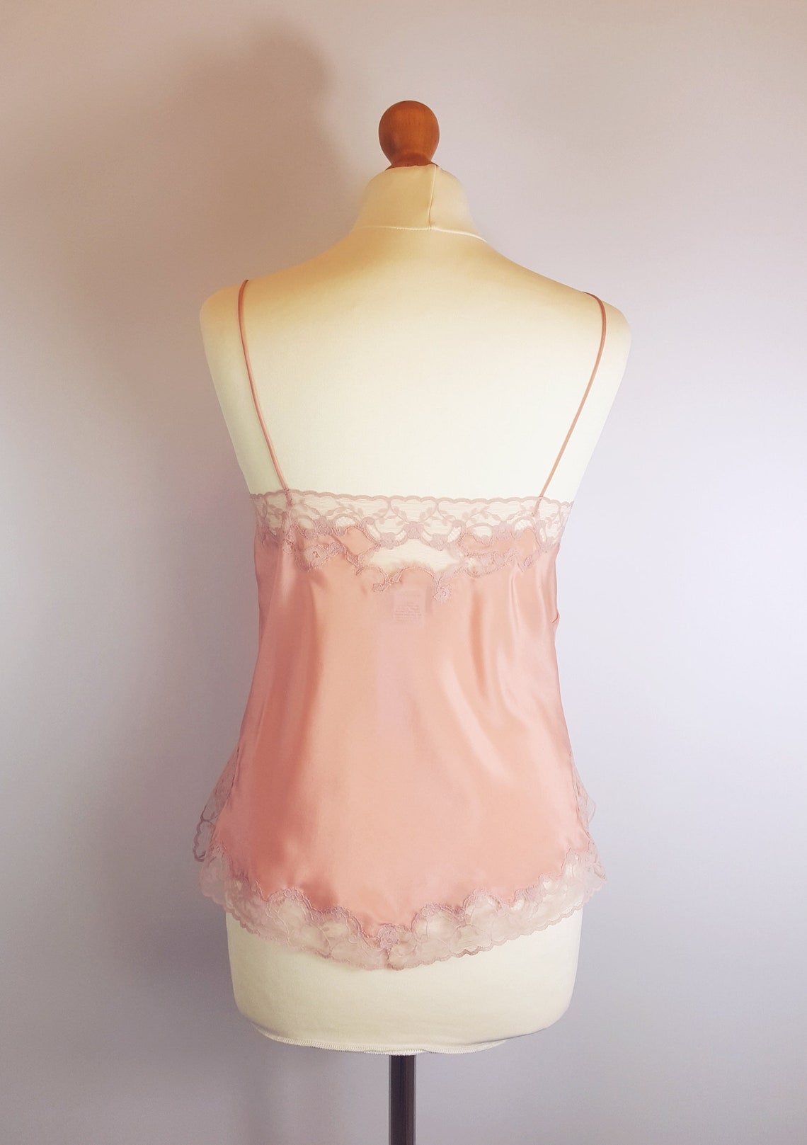 Blush Pink Camisole, Silk Camisole, Crepe De Chine Camisole, Silk Vest ...
