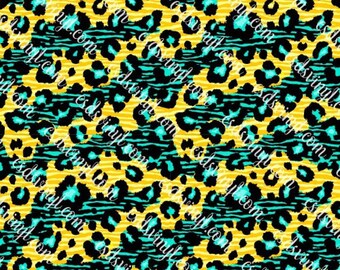 Yellow cheetah print | Etsy