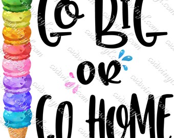 Go Big or Go Home | Etsy