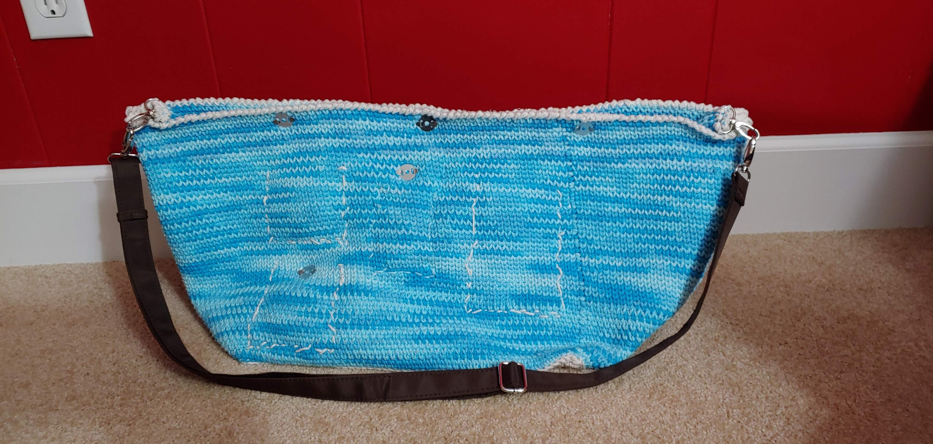 Crochet PATTERN: Ultimate Crochet or Knitting Project Travel Bag - Etsy