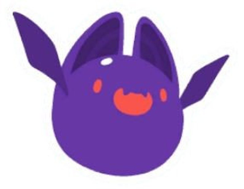 Batty Slime / Slime Rancher 2 / Cross-stitch Pattern / Cross-stitch ...