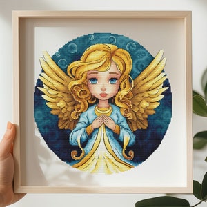 Heavenly Angel of Hope Cross Stitch Pattern - Beginners Welcome ...