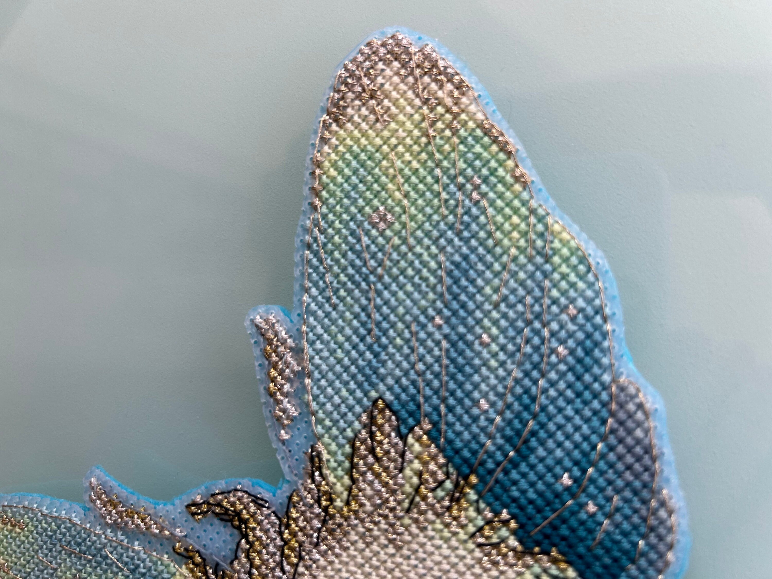 Cross Stitch Pattern Funny Moth, Digital PDF Saga, Whimsical Insect ...