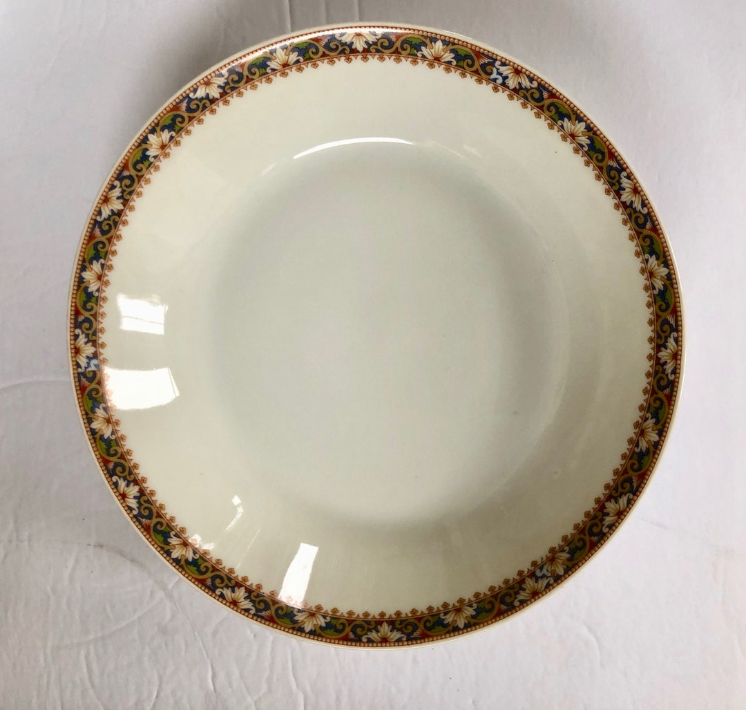 Rare and Hard to Find Vignaud Limoges Bowls Blue and Gold Tone Trim ...