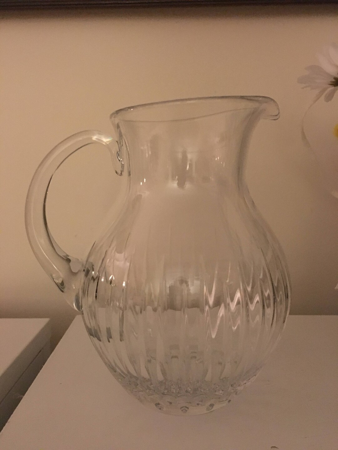 Vintage Rogaska Fine Crystal Vogue Pattern Pitcher Perfect Addition to ...