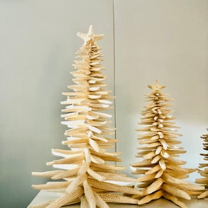 Starfish Christmas Tree Made From Finger Starfish, Perfect for Beach ...