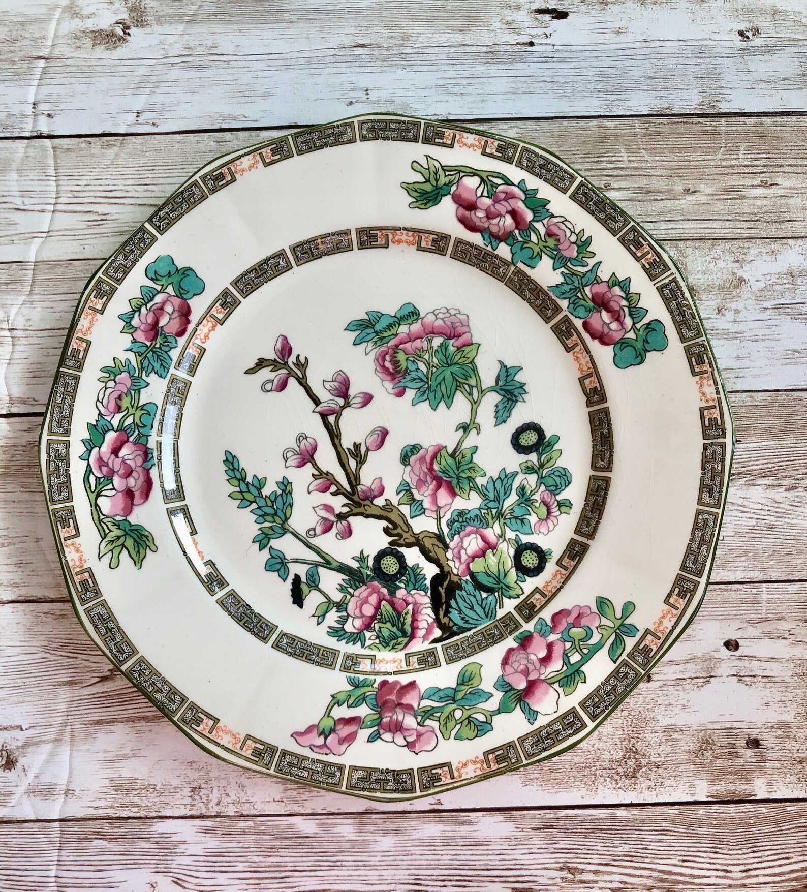 Mismatched China Salad Plates 2112 - Etsy