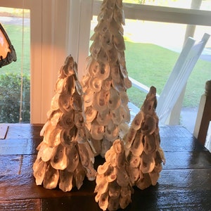 Oyster Shell Tree / Christmas Tree / Nautical Decor / Coastal Wedding ...