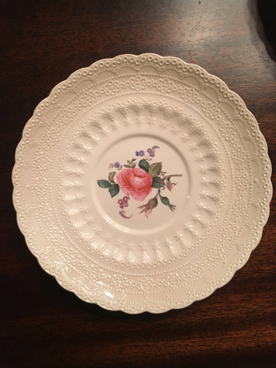 Spode Billingsley Rose Small Plate - Etsy