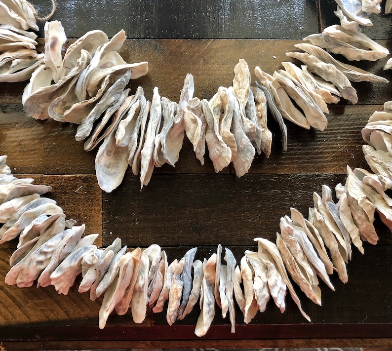 Coastal Christmas Oyster Shell Christmas Trees Individual or | Etsy